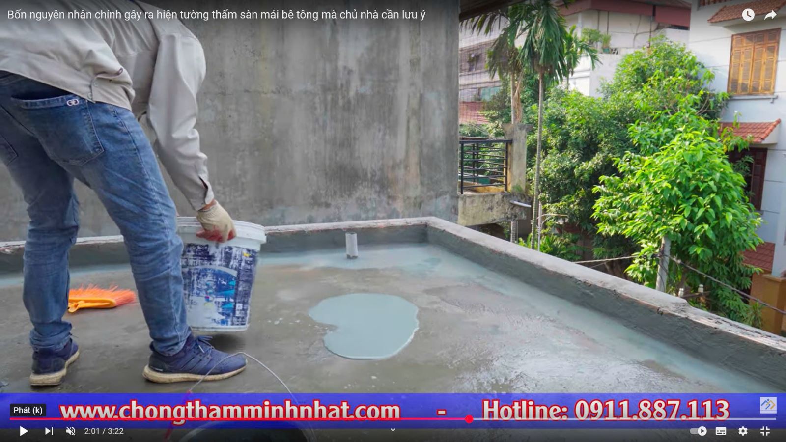 4 Nguyên Nhân Gây Thấm Dột Sàn Mái Bê Tông và Giải Pháp Hiệu Quả